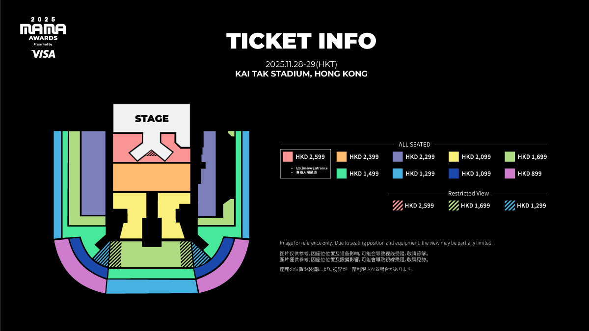 2025 MAMA AWARDS Presented by Visa - Kai Tak Sports Park