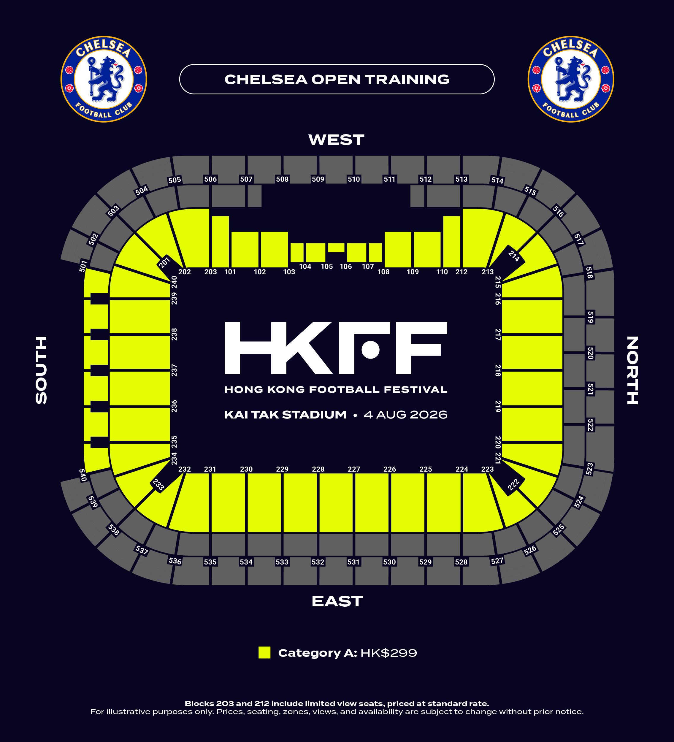 Hong Kong Football Festival (HKFF) 2026 - Kai Tak Sports Park